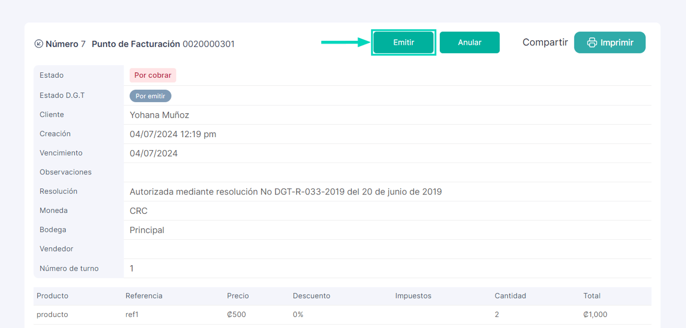 Conozca el estado de emisión de sus facturas en el Software punto de venta - Costa Rica